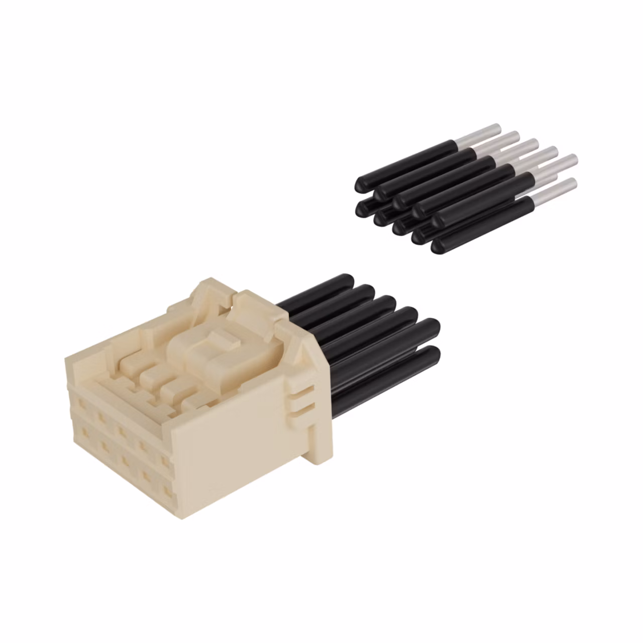 iGrid-to-Pigtail Off-the-Shelf (OTS) Cable Assembly, Dual Row, 300.00mm Length, 10 Circuits, Natural for sale