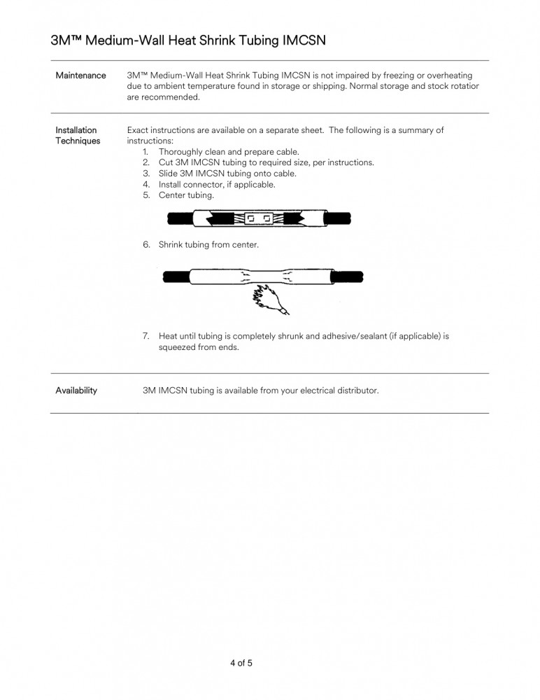 3M IMCSN datasheet page 4