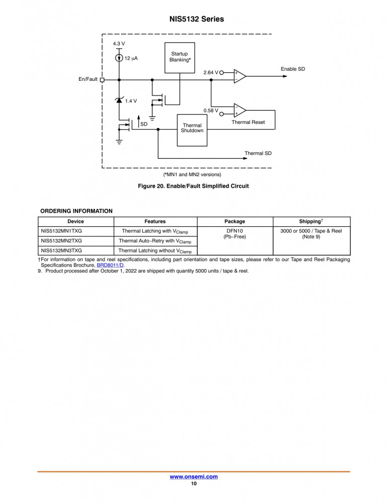 NIS5132 datasheet page 10