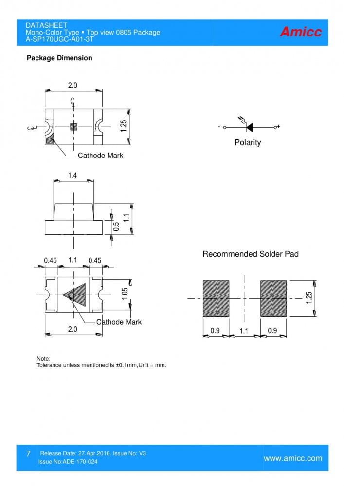 A-SP170UGC-A01-3T approval sheet page 7