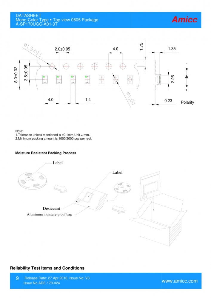 A-SP170UGC-A01-3T approval sheet page 9
