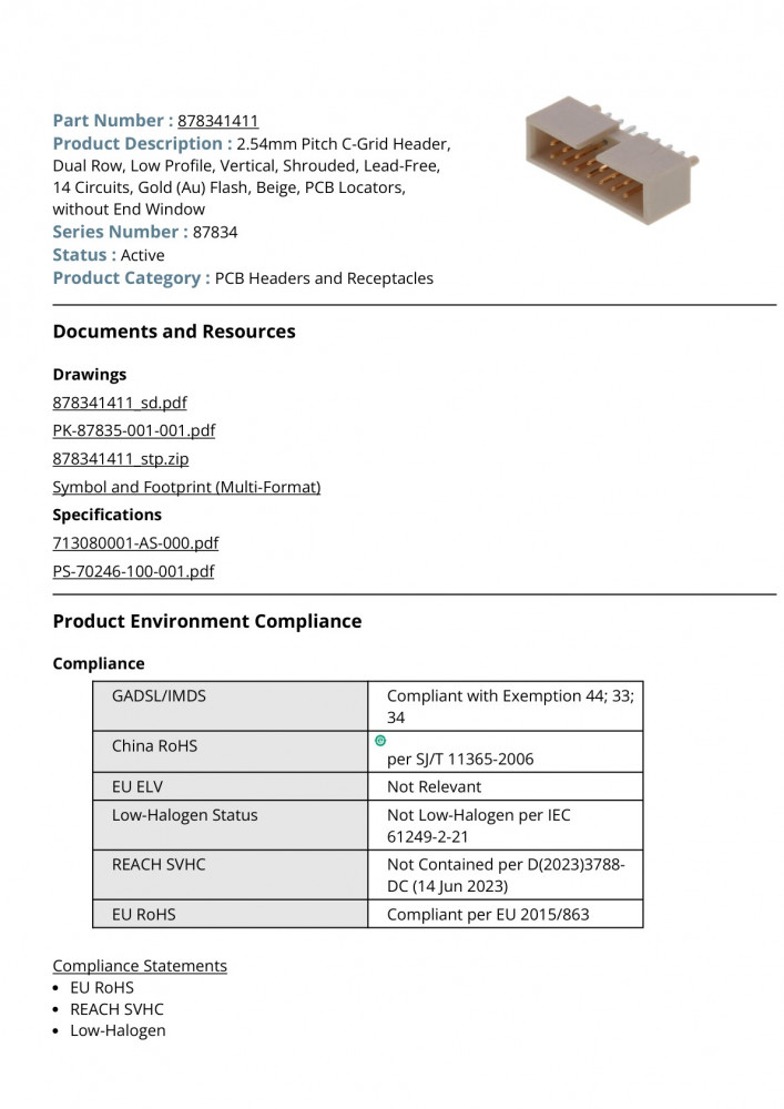 878341411 document image, page 1