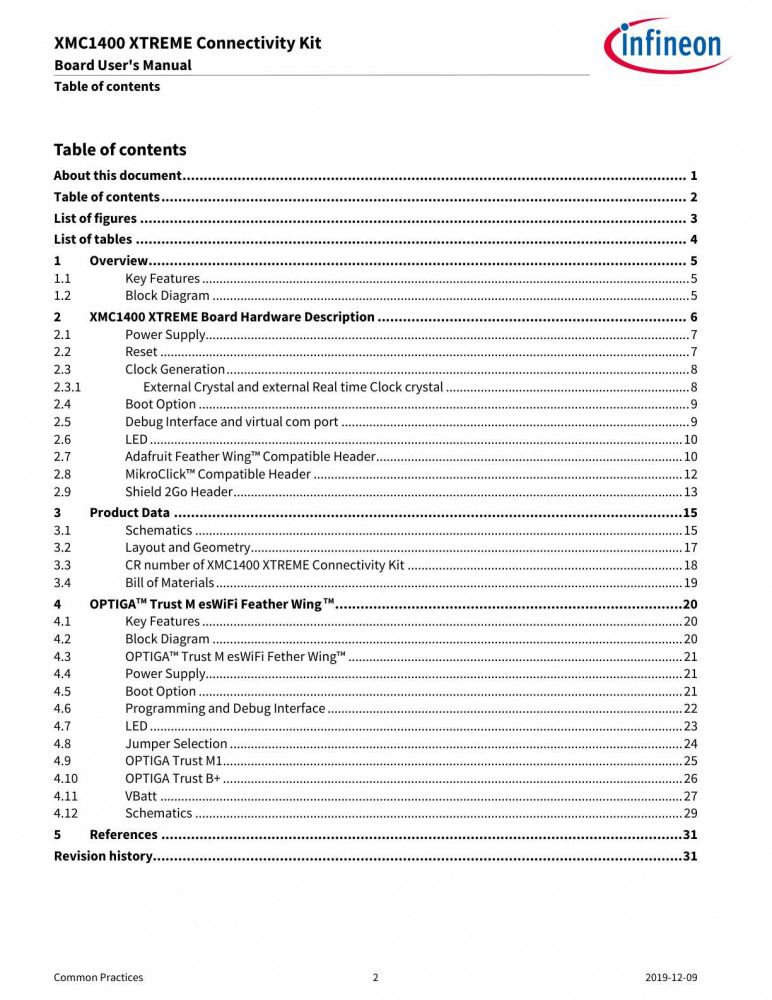 XMC1400 XTREME manual page 2