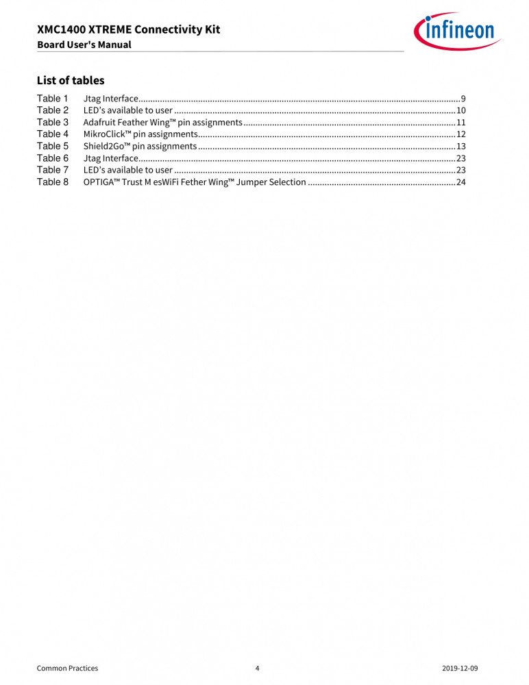 XMC1400 XTREME manual page 4