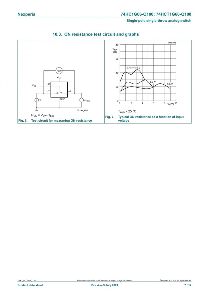 Nexperia datasheet page 7