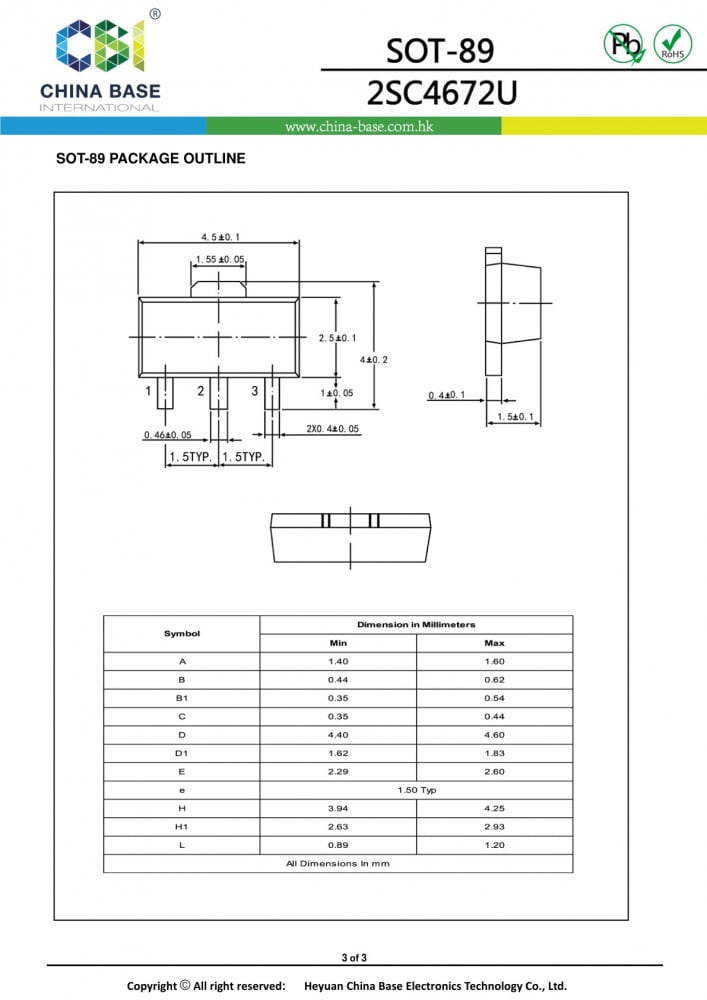 2SC4672U DKR datasheet page 3