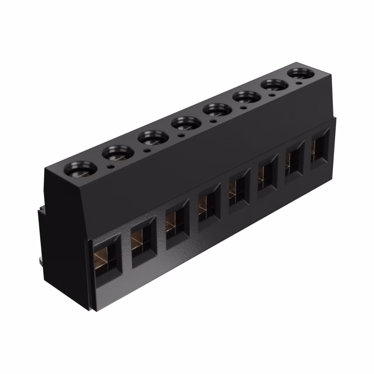 5.08mm Pitch Horizontal Fixed Mount PCB Terminal Block, 8 Circuits for sale