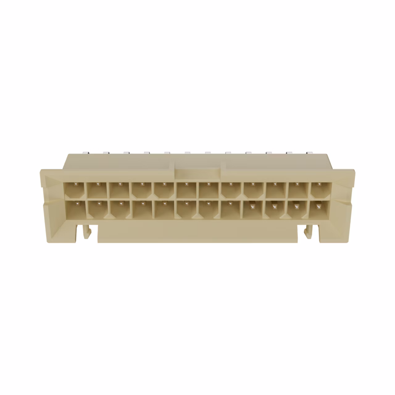 Mini-Fit BMI First Mate / Last Break Header, 4.20mm Pitch, Dual Row, Right-Angle, 24 Circuits, Nylon 6/6 UL 94V-2, Matte Tin (Sn) Plating for sale