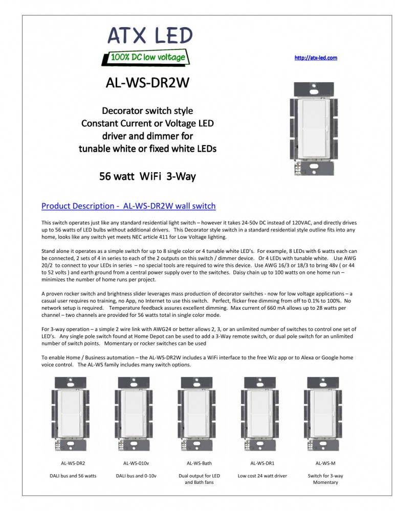 Product document page 1