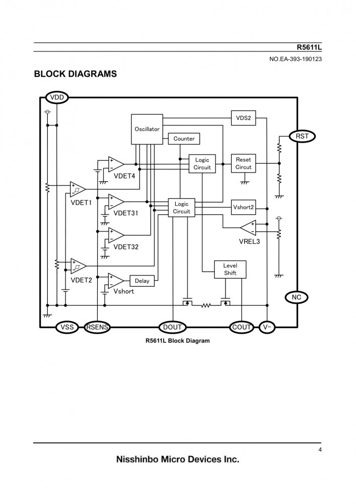R5611L datasheet page 4