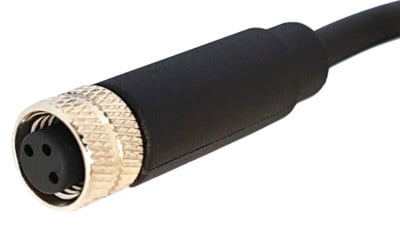 Bulgin PXPPVC08FBF04ACL010PVC Circular Cable Assembly for sale