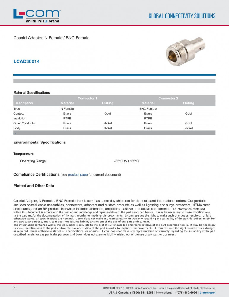 LCAD30014 datasheet page 2