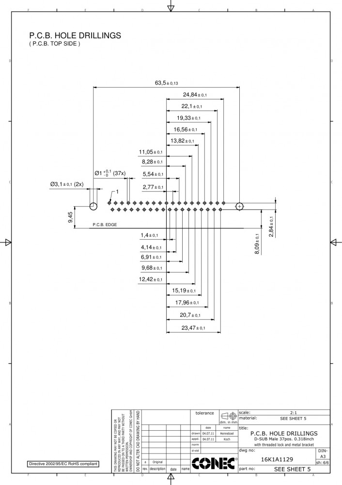 CONEC 163A16539X drawing page 6