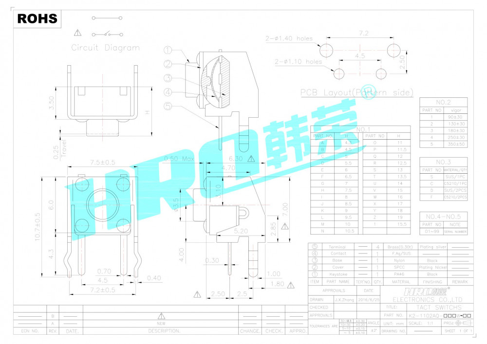 K2-1102AQ-G4SW-01 technical drawing