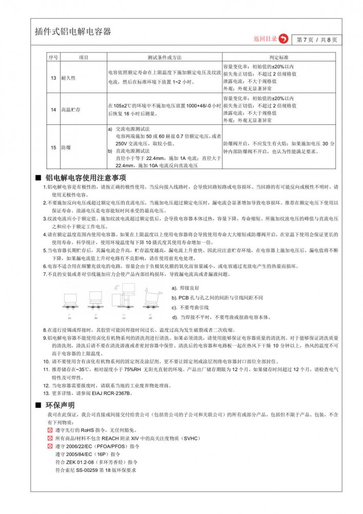 HRK CD110 specification page 7