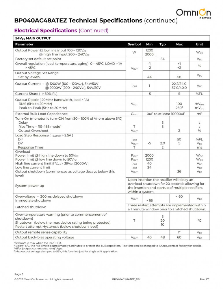 BP040 technical document page 3