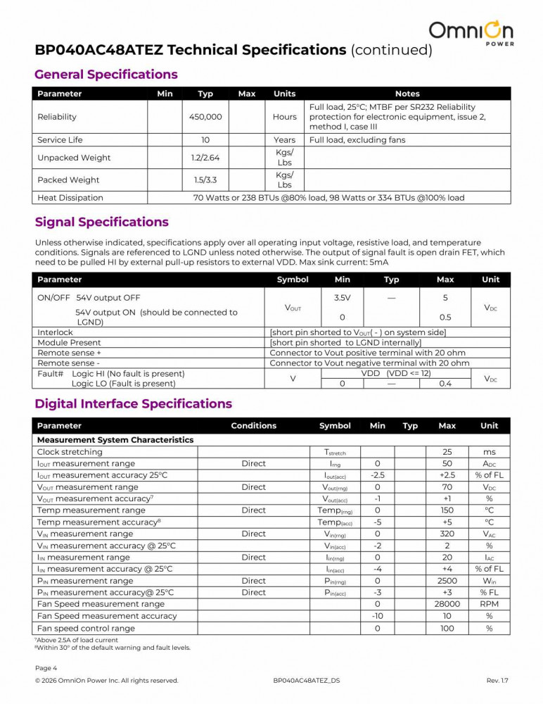 BP040 technical document page 4