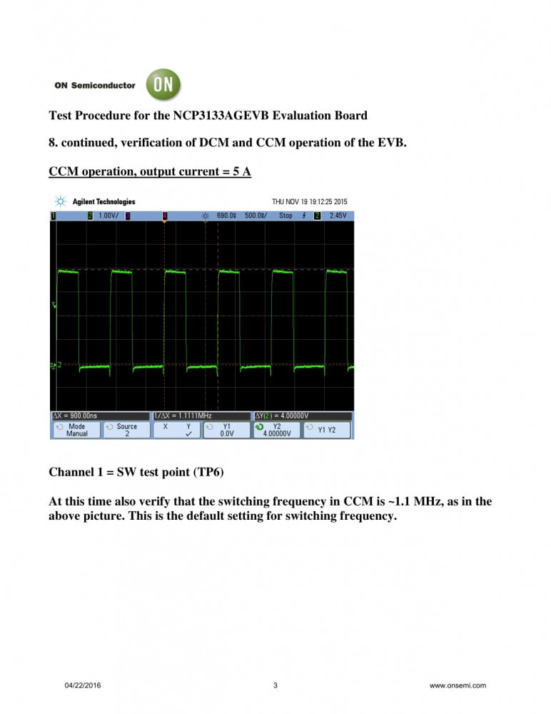 NCP3135GEVB technical document page 3