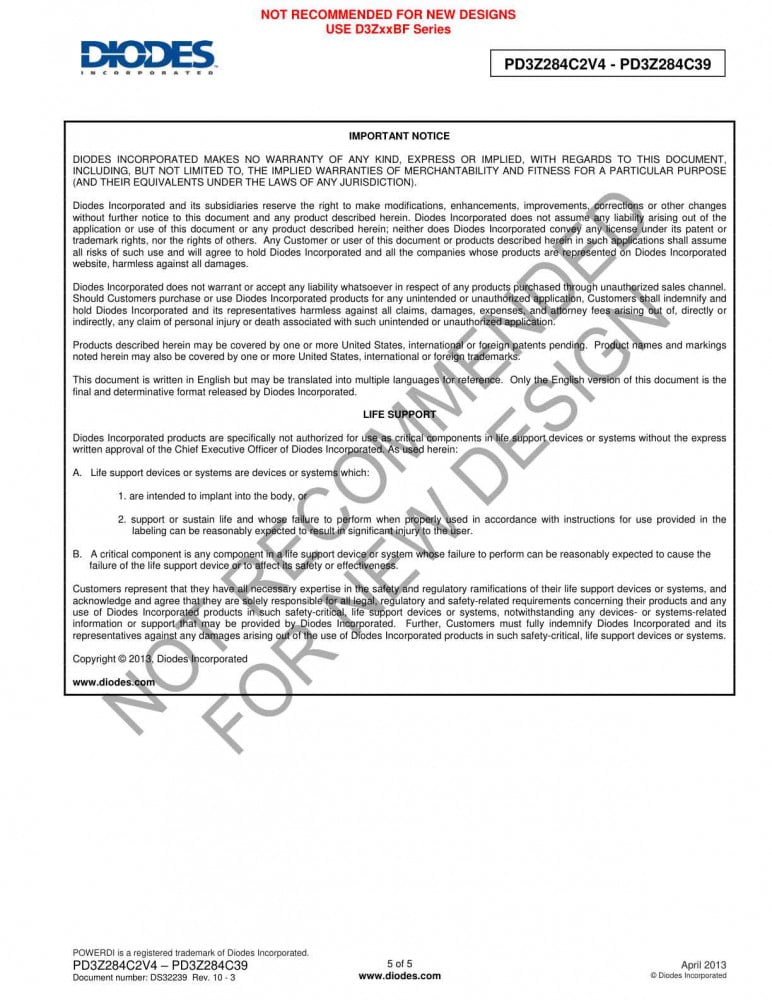 PD3Z284C27-7 datasheet page 5