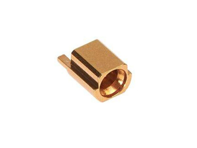 SMPM Plug, Straight, Smooth Bore, PCB, Edge Mount, 500 Pieces Per Reel, 50 Ohms