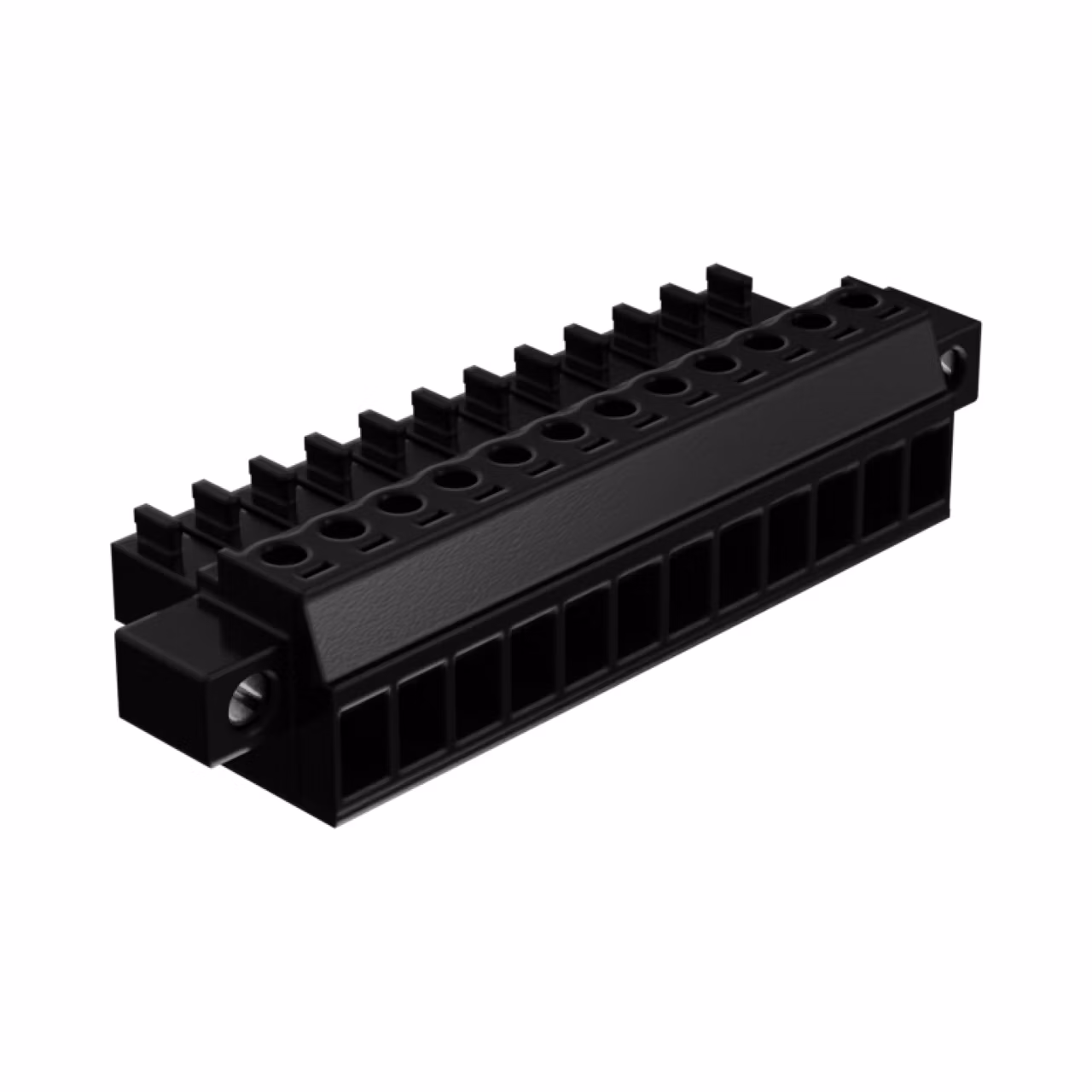 3.50mm Pitch Eurostyle Horizontal Plug, with Retention Screws, 12 Circuits for sale