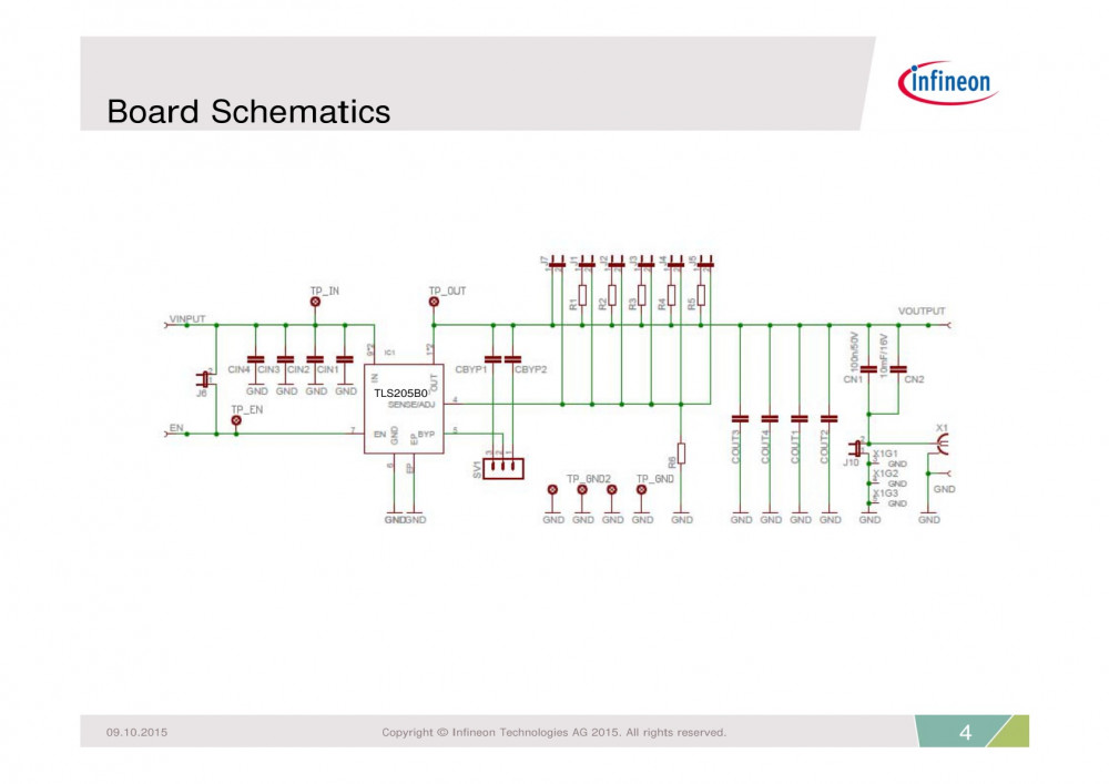TLS205B0LDV evaluation board guide page 4
