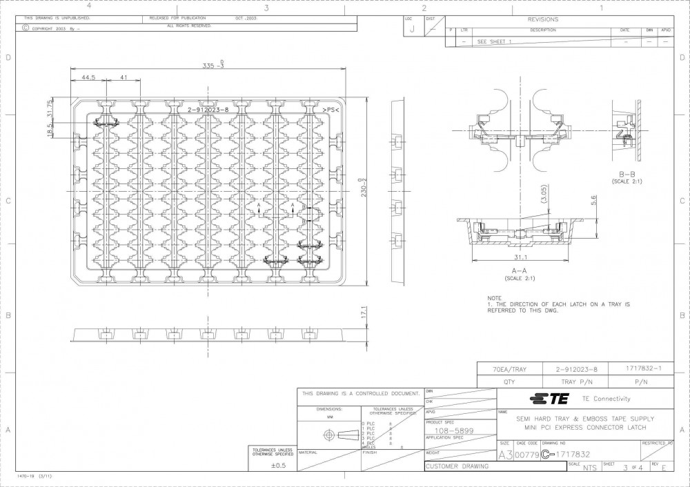 TE Connectivity 1717832-2 technical drawing page 3