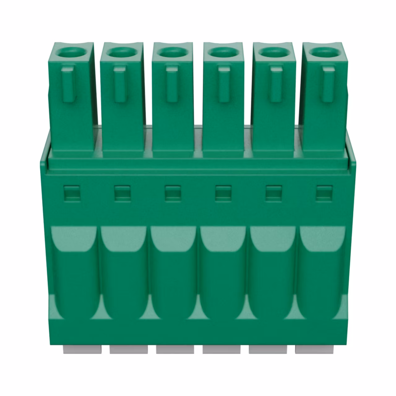 3.81mm Pitch Eurostyle Horizontal Plug, Spring Type, Single Row, 6 Circuits for sale