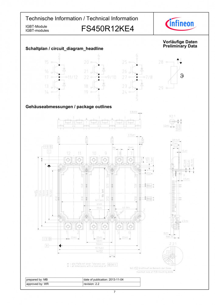 FS450R12KE4 datasheet page 7