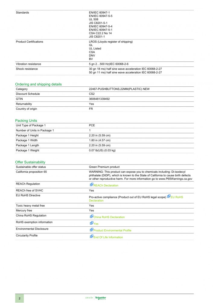 ZB5FK1233 technical document page 2