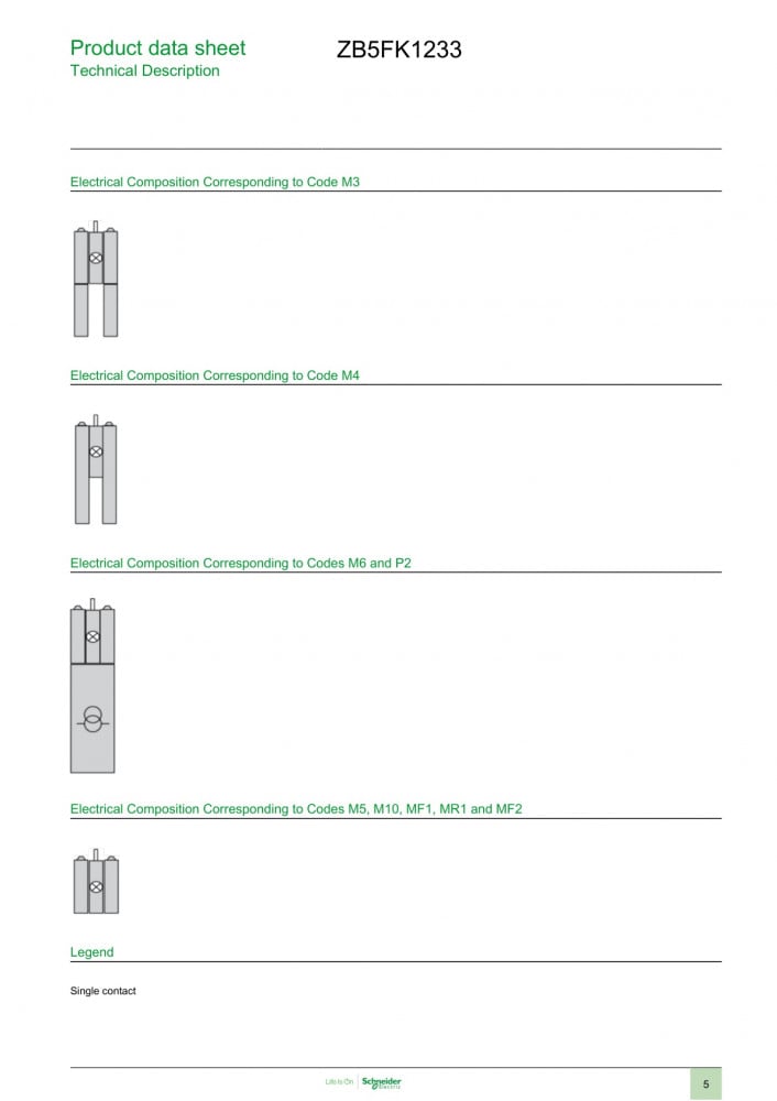 ZB5FK1233 technical document page 5