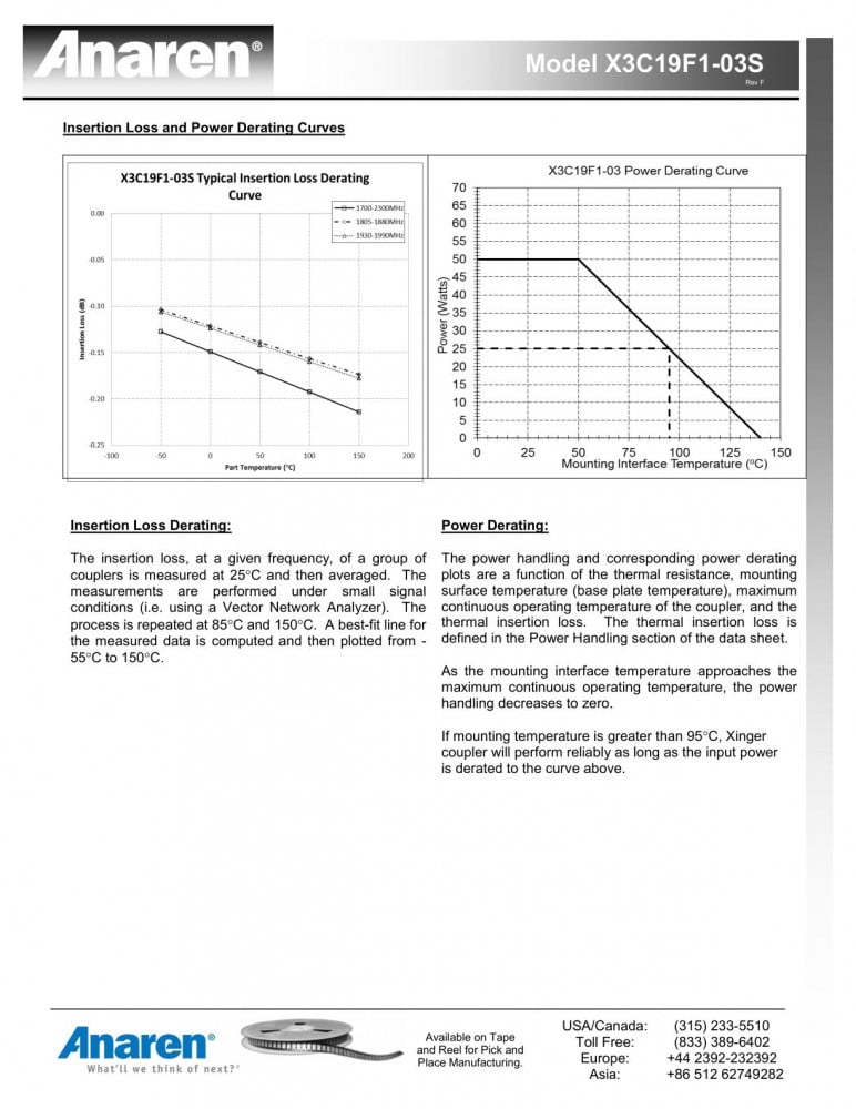 X3C19F1-03S datasheet page 3