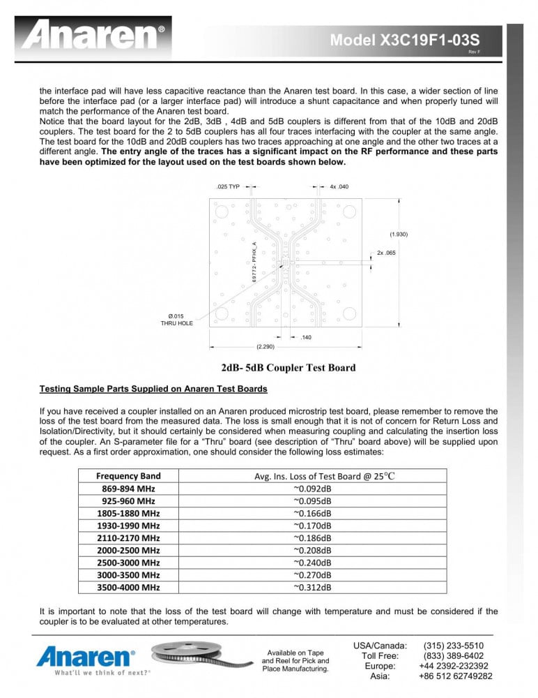 X3C19F1-03S datasheet page 9