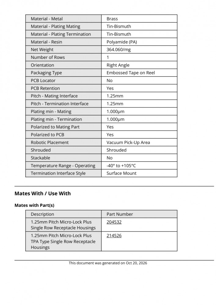 Product document preview, page 3