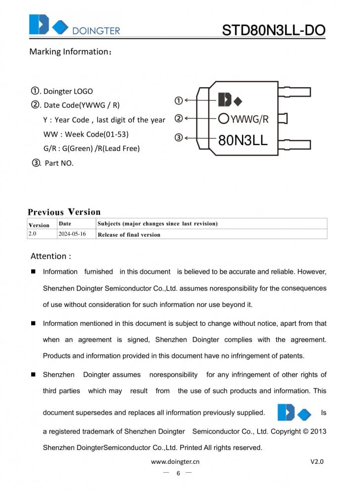 STD80N3LL-DO datasheet page 6
