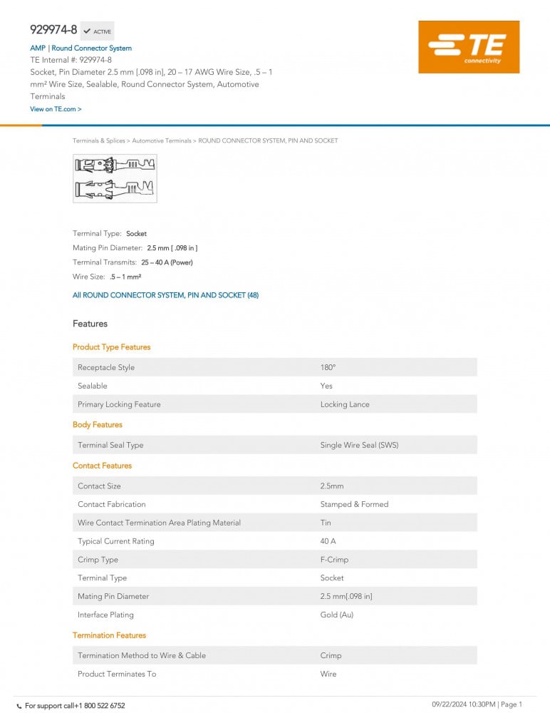 929974-8 technical document page 1