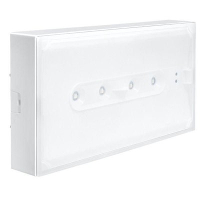 BAP RTC - Twin LEDs Spotlight Emergency Unit - 2500lm output - 1h duration - IP65 protection - Product