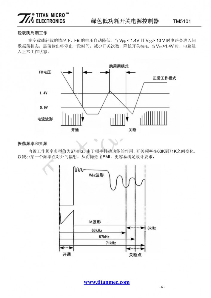 TM5101 datasheet page 6