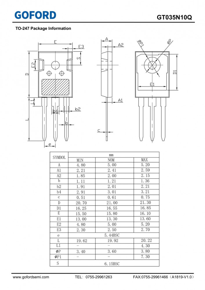 GT035N10Q datasheet page 6