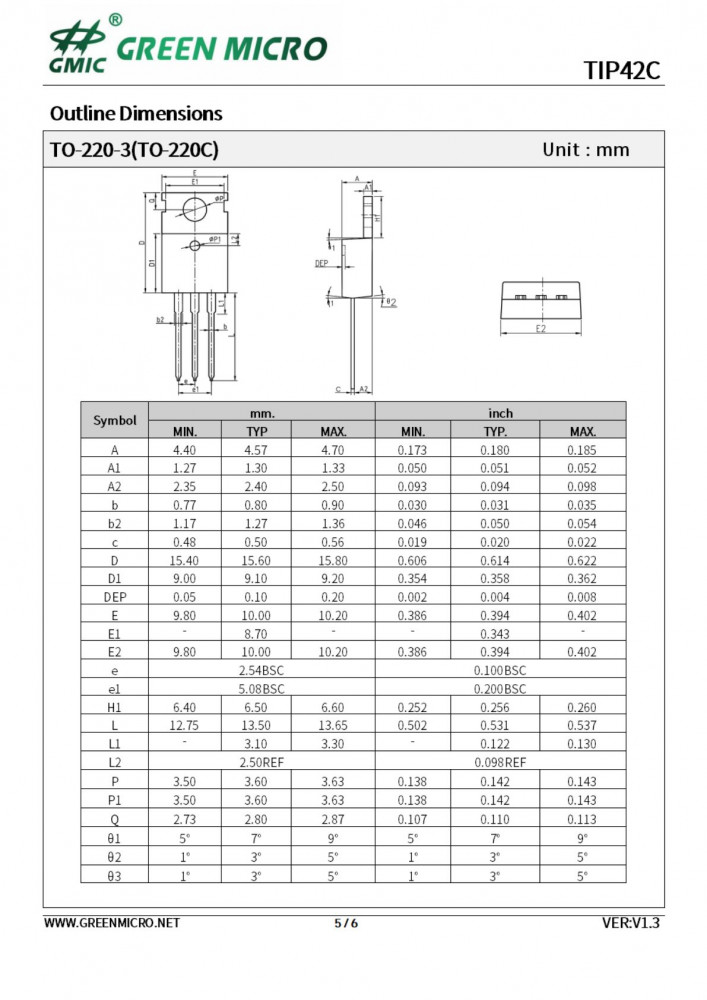 TIP42CT datasheet page 5