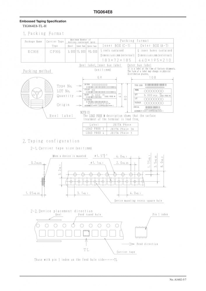 TIG064E8 datasheet page 5