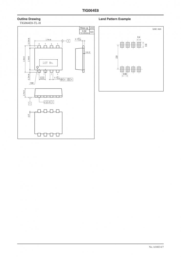 TIG064E8 datasheet page 6
