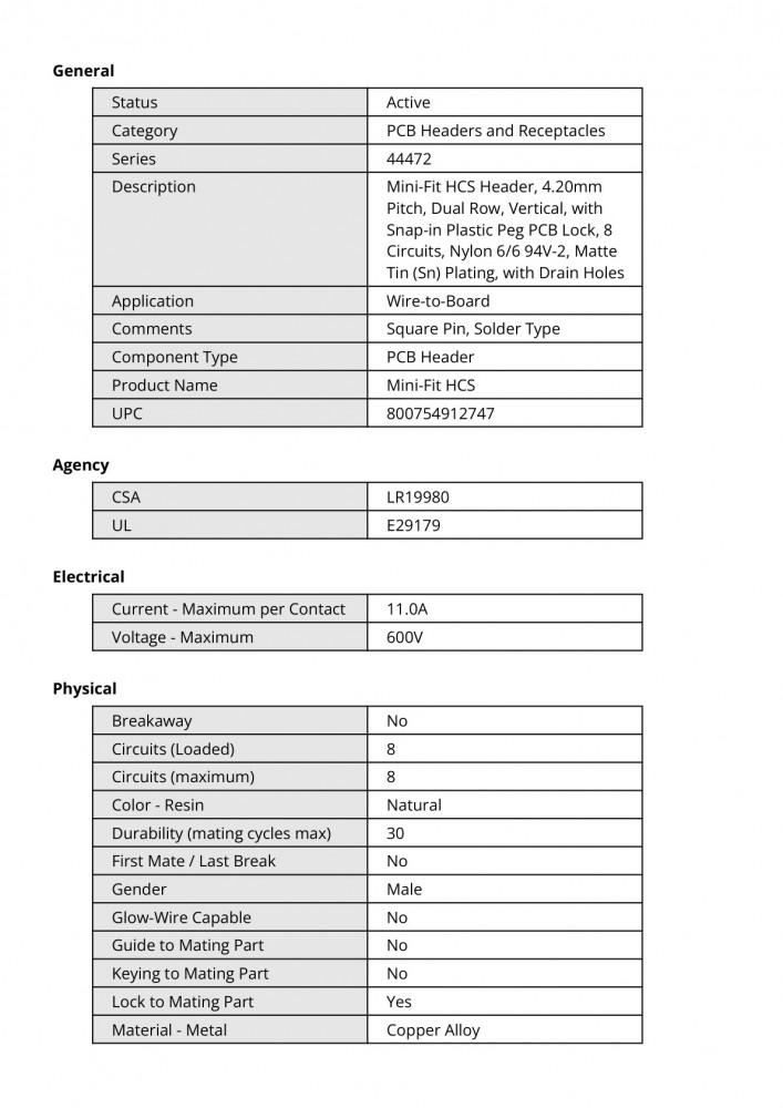 MOLEX 444720852 product document page 2