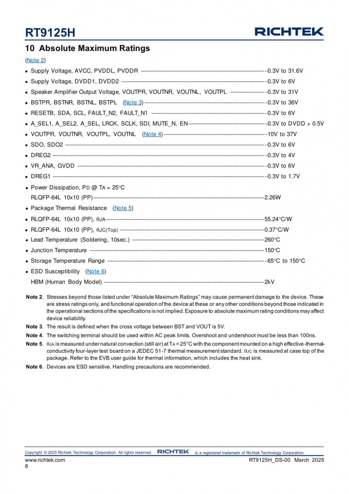 RT9125H document page 8