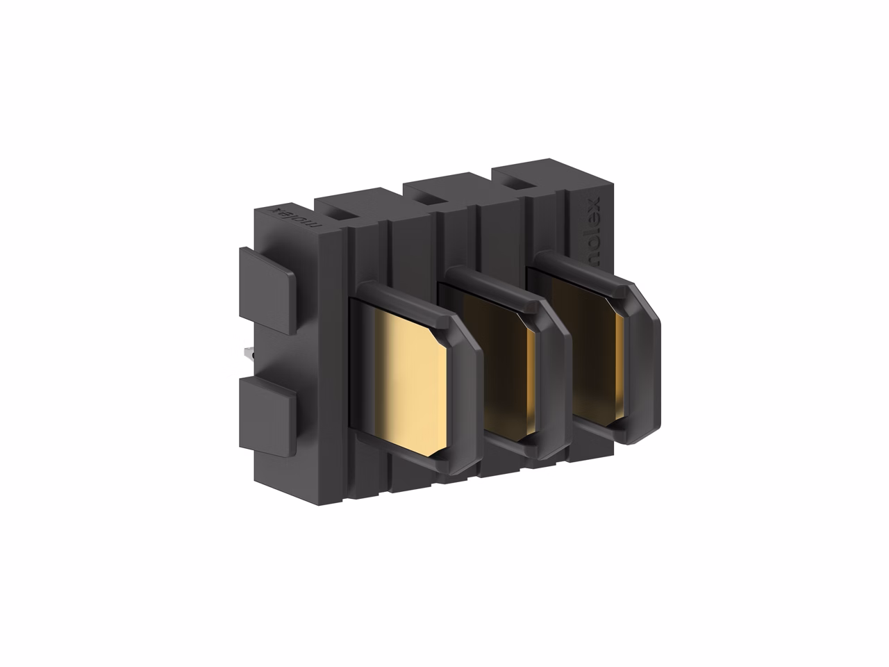 KK 254 PC Board Connector, Right-Angle, End-to-End Stackable, 0.51µm Gold (Au) Plating, 9 Circuits