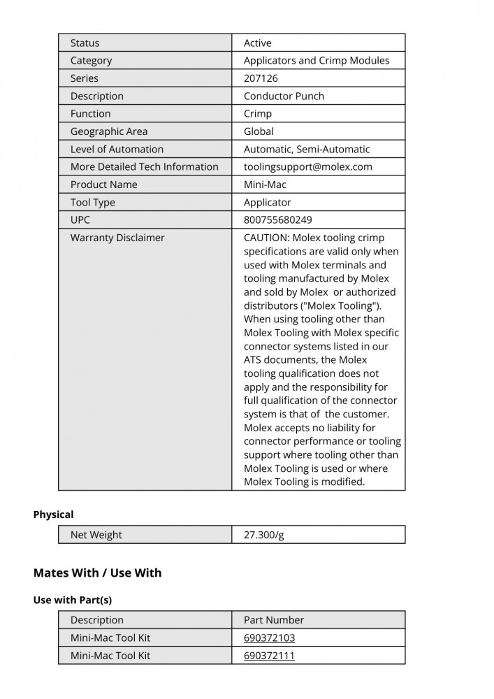 Product document image, page 2