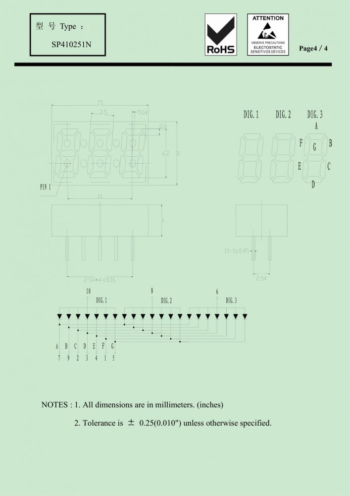 SP410251N/21 specification page 5