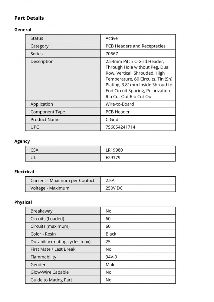 MOLEX 15801602 technical document image, page 2