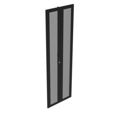 Double opening front or rear door for cabinet 47U 600mm for sale