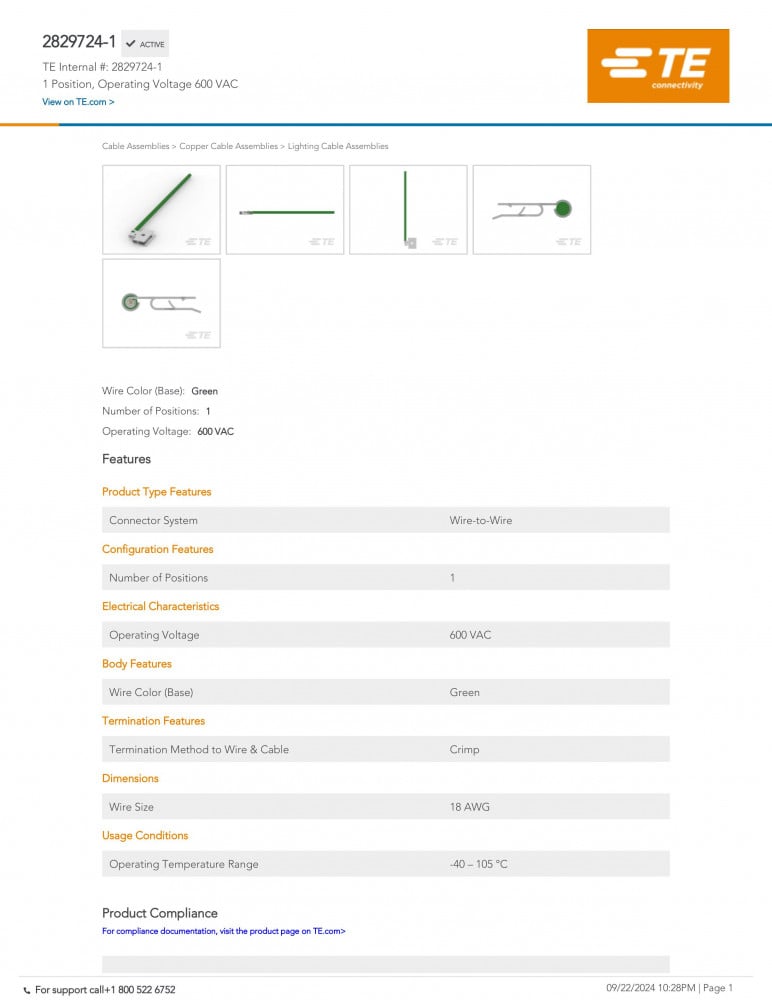 2829724-1 technical document page 1